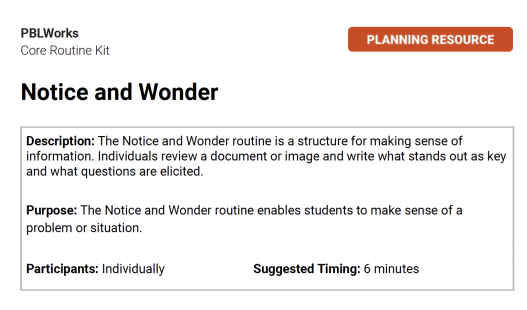 All Resources | MyPBLWorks